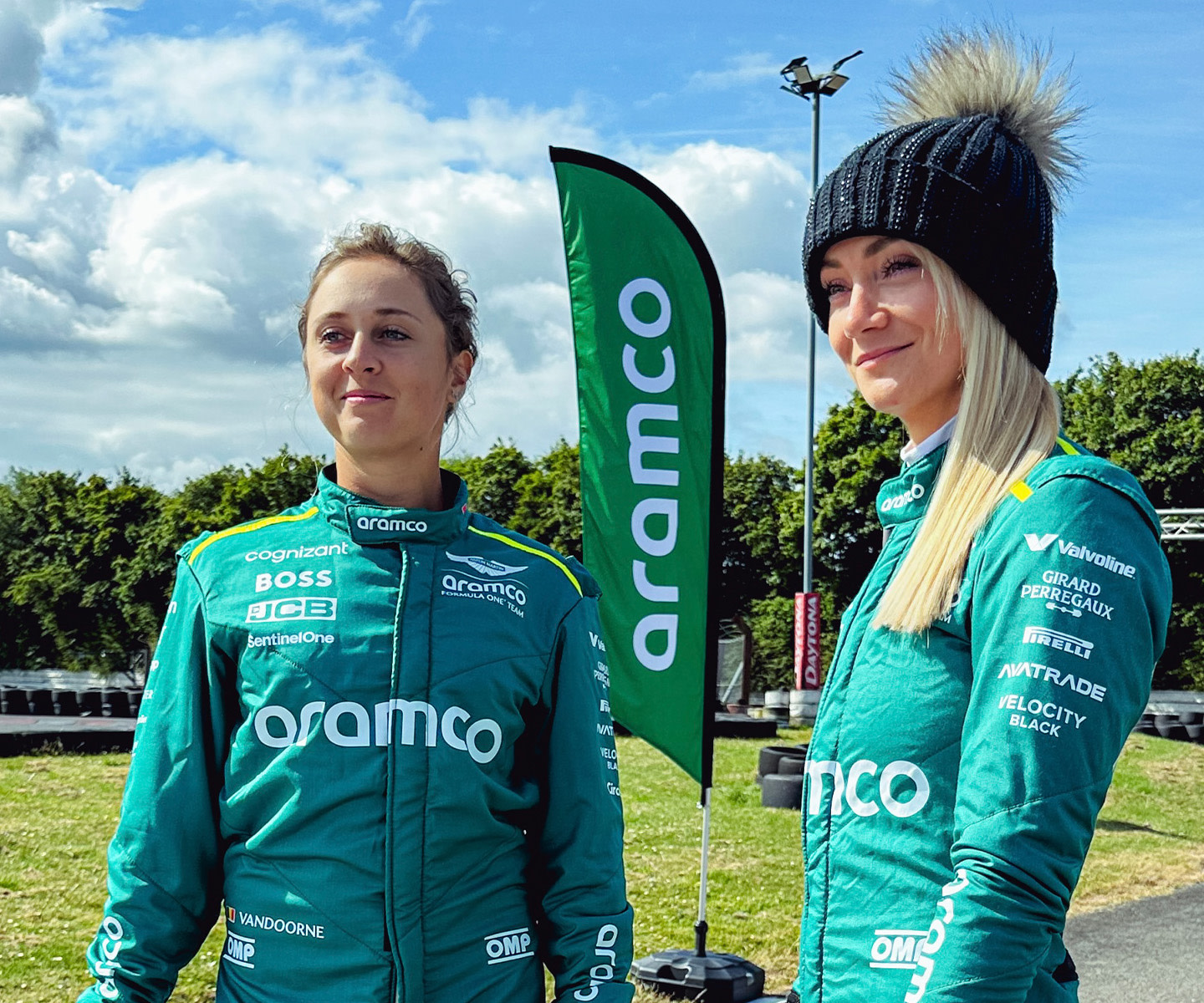 Jessica Hawkins and Pauline Roussin-Bouchard take on the Aramco Pro-Am ...