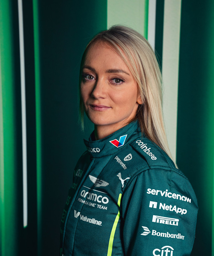 Jessica Hawkins - Aston Martin F1 Team