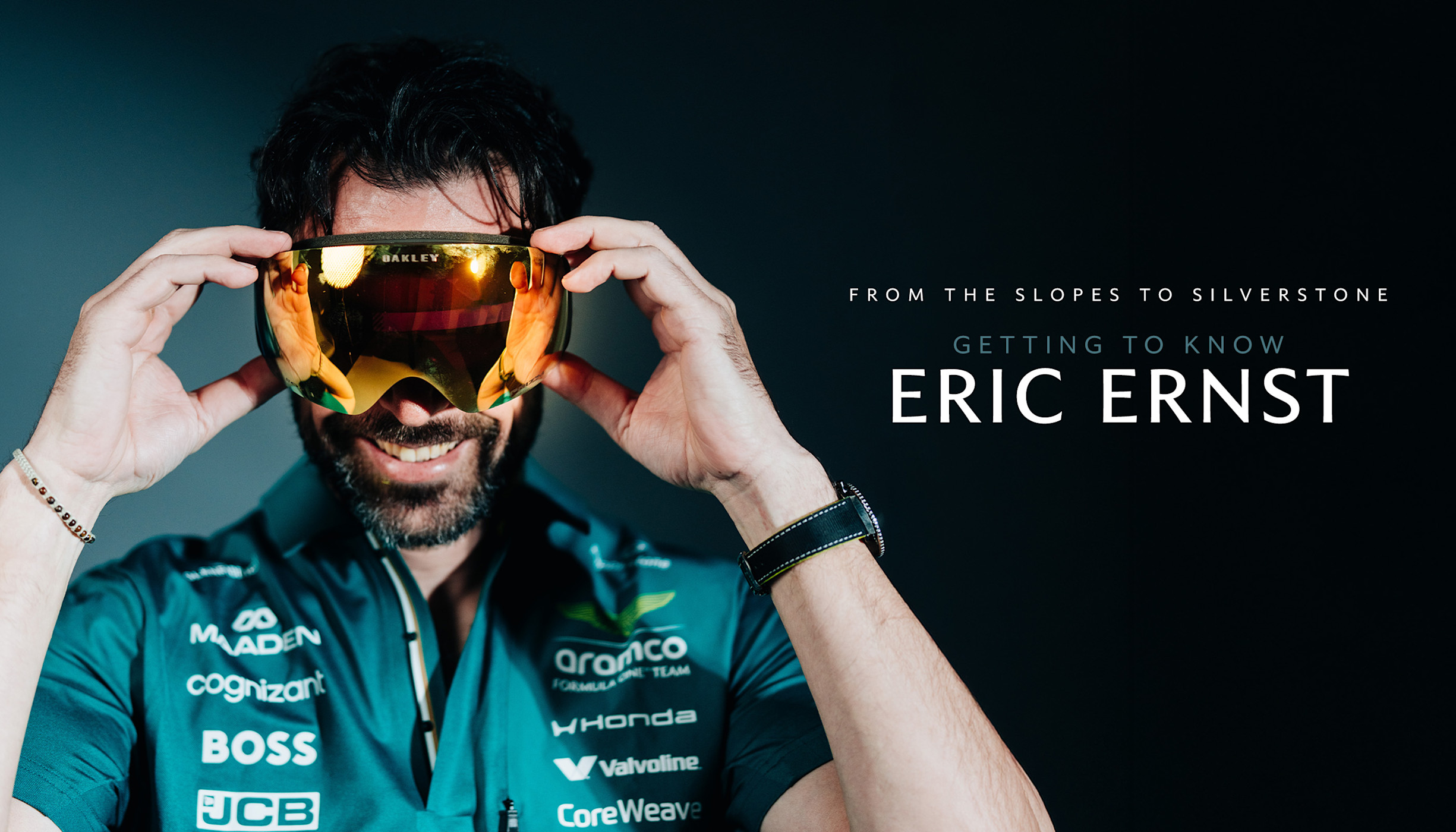 The tech guru swapping the slopes for Silverstone – meet Eric Ernst ...