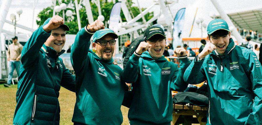 In pictures: All the highlights from our home race celebrations - Aston ...