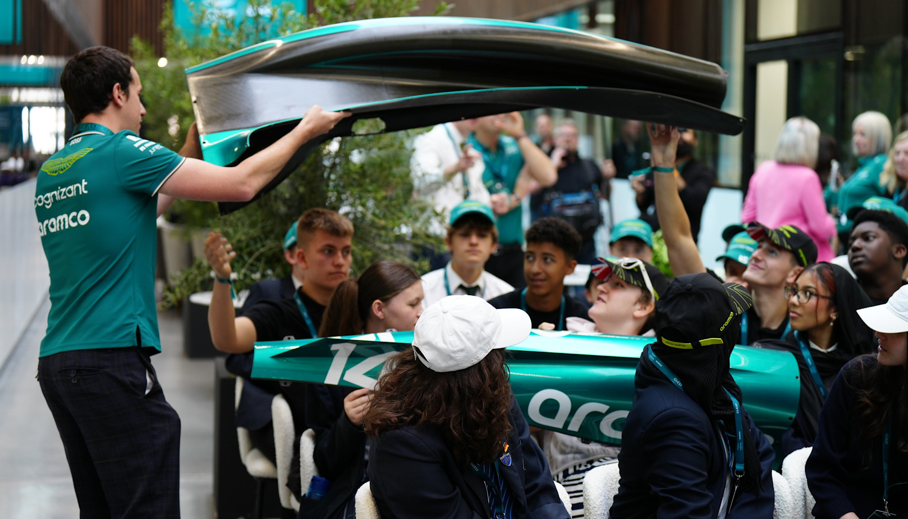 Breaking down barriers – AMF1 Team hosts Make A Mark Day at AMR ...