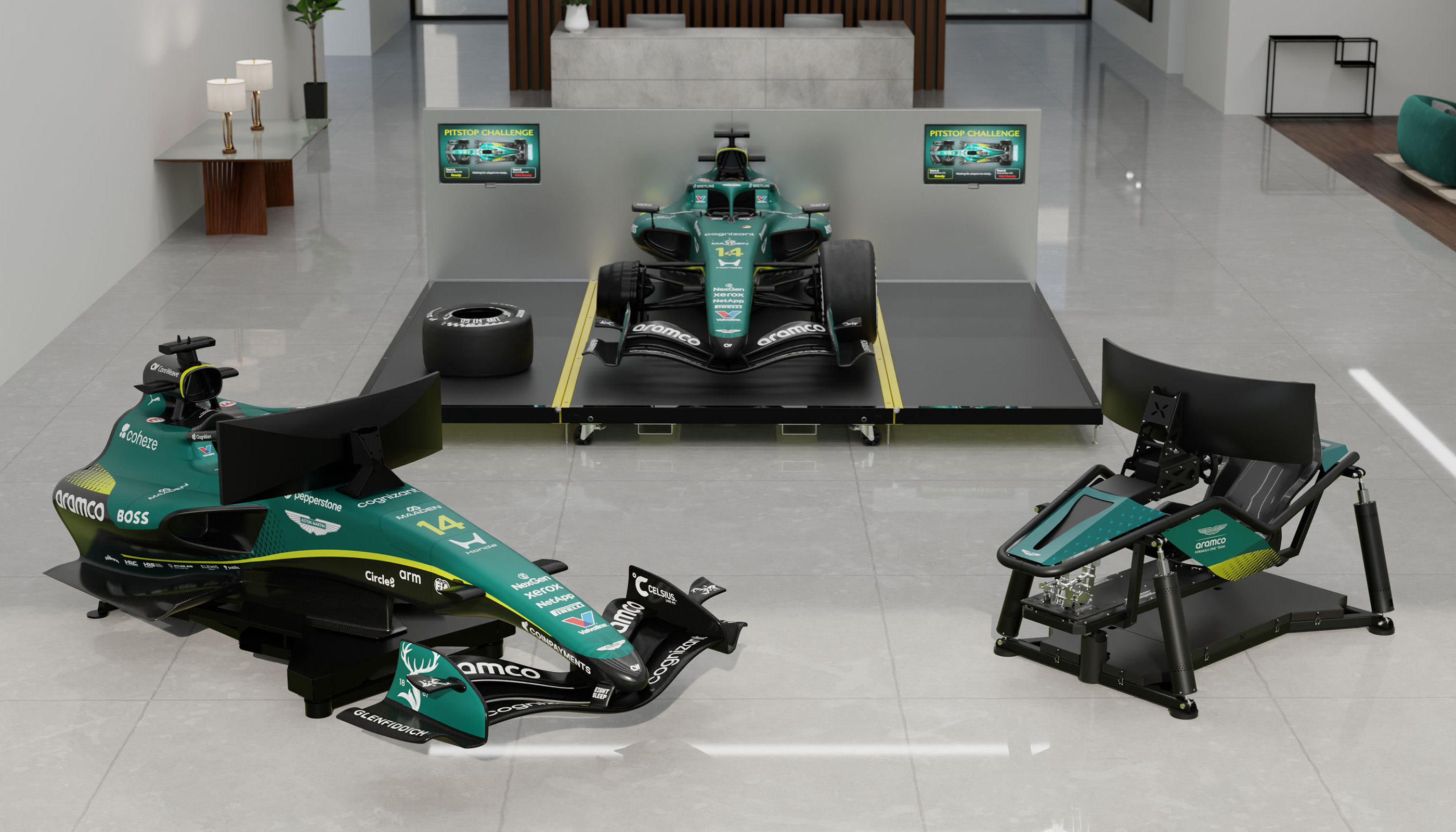 Aston Martin Aramco extends relationship with simulator and show car ...