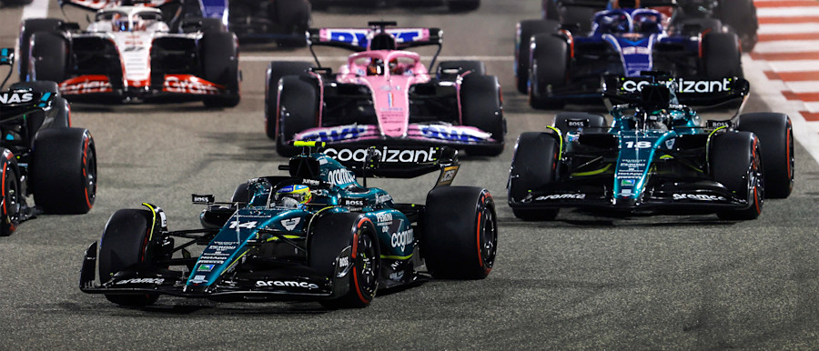 In pictures: Fernando's first AMF1 podium - Aston Martin F1 Team