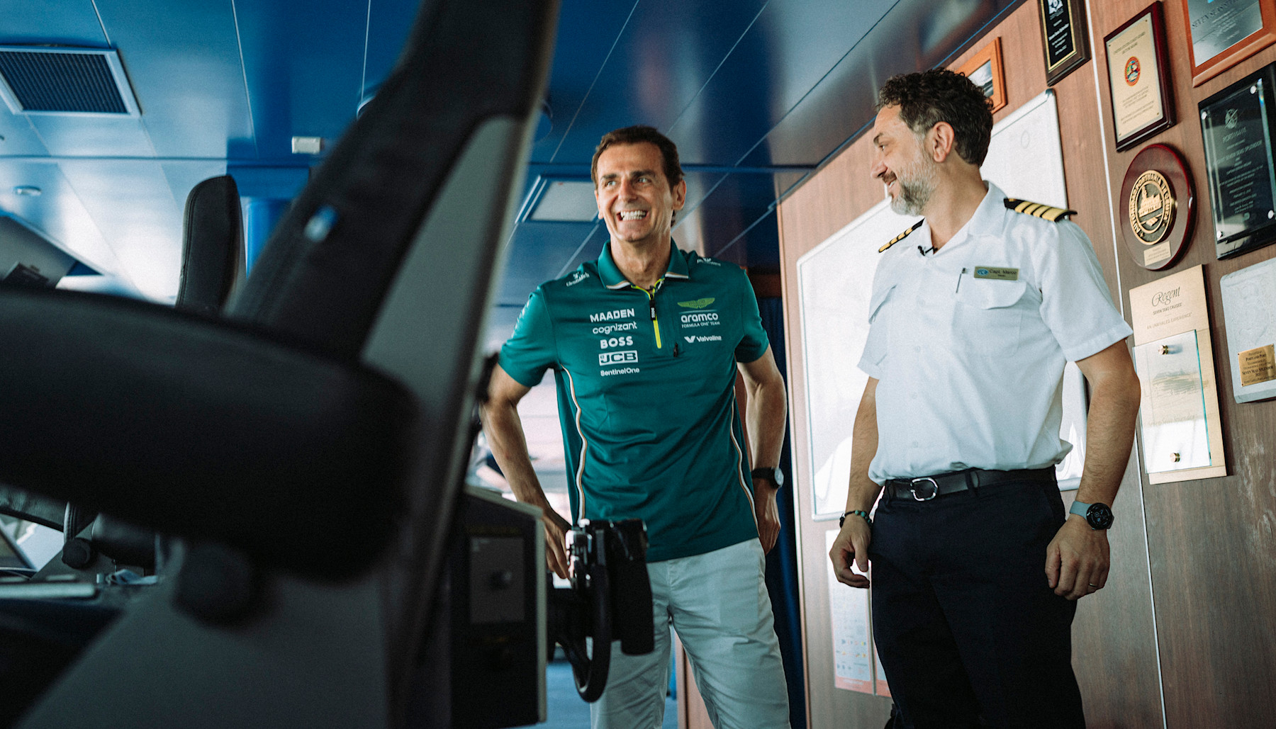 The Steering Column | Setting sail with Pedro de la Rosa and keeping up ...
