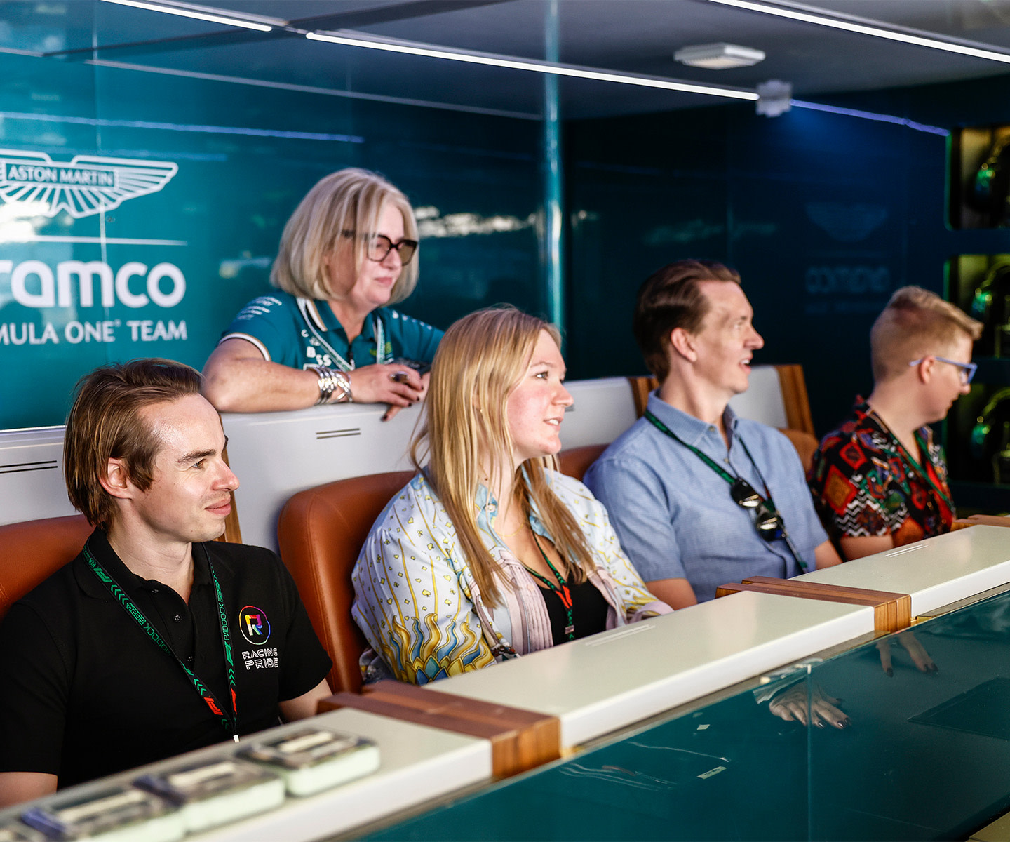 Joining up with Racing Pride in Austin - Aston Martin F1 Team