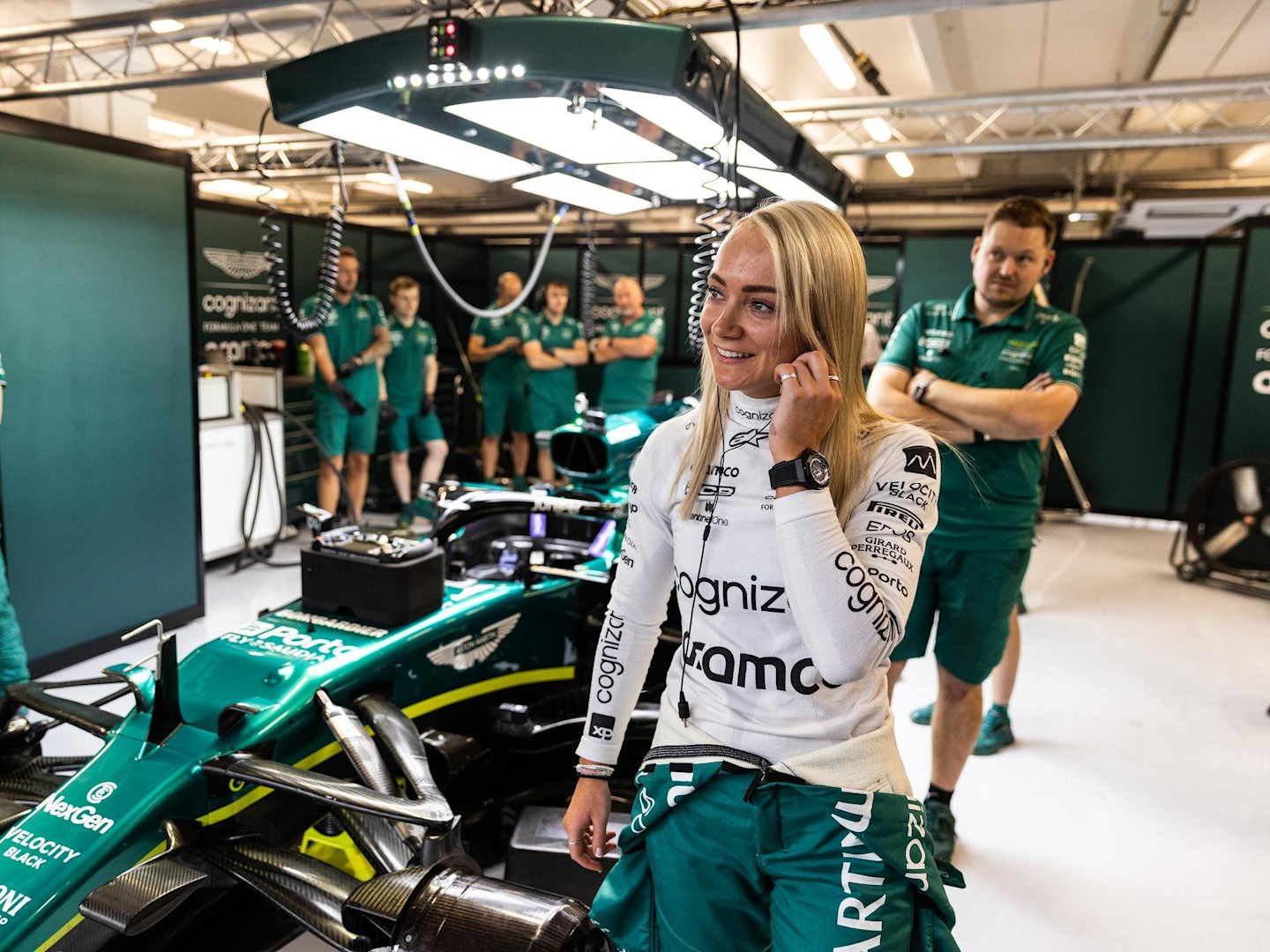 "The blood, sweat and tears were worth it" – Jessica on driving an F1 ...