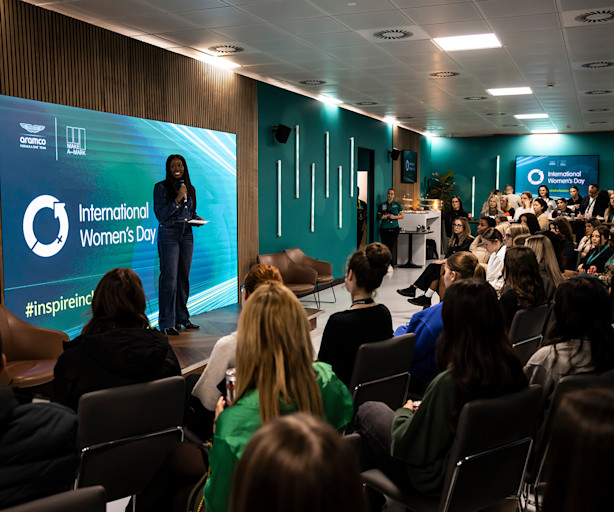 Inspiring inclusion: Aston Martin Aramco celebrates International Women ...