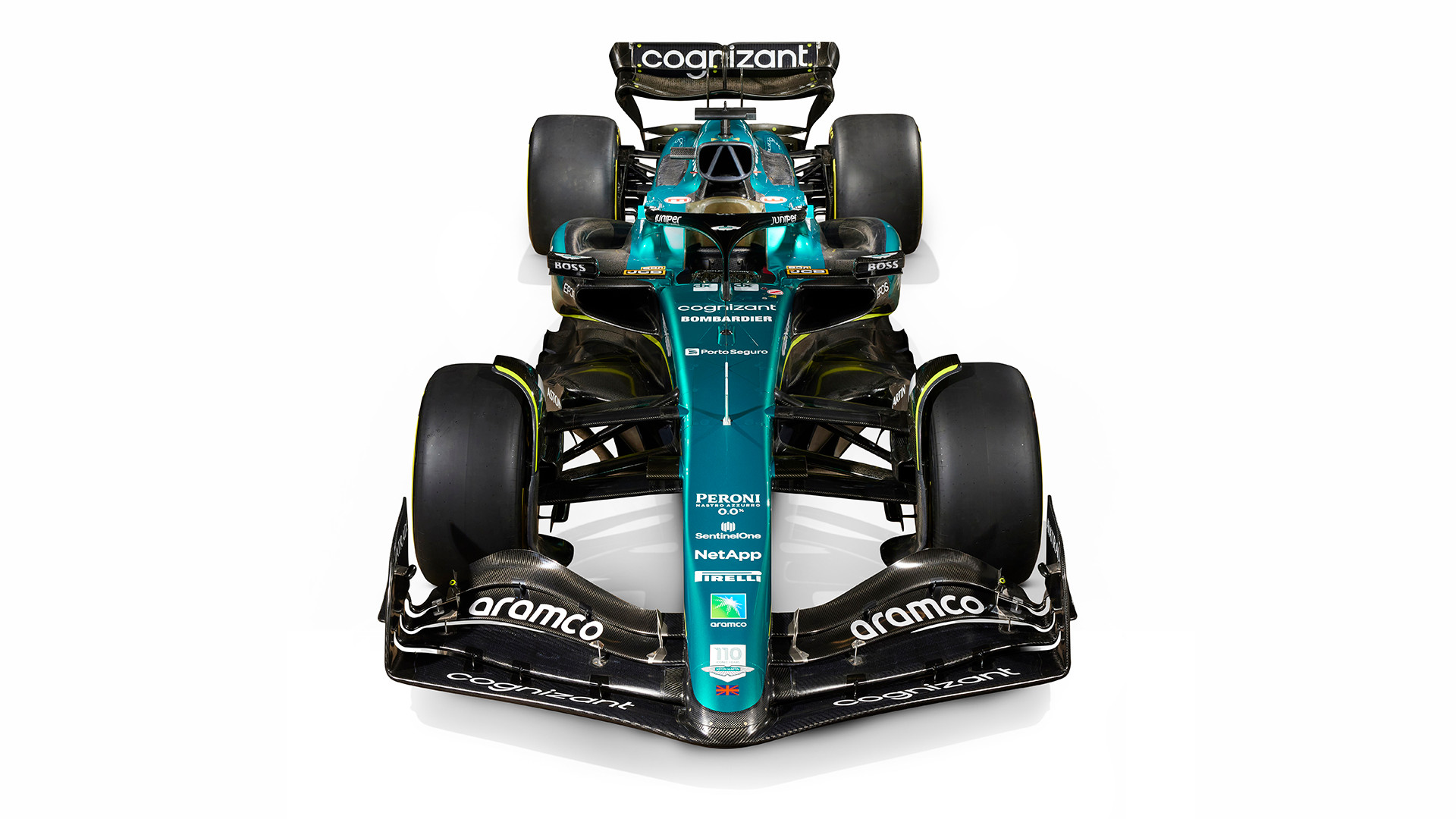 AMF1 reveals the AMR23 at its new Silverstone HQ - Aston Martin F1 Team