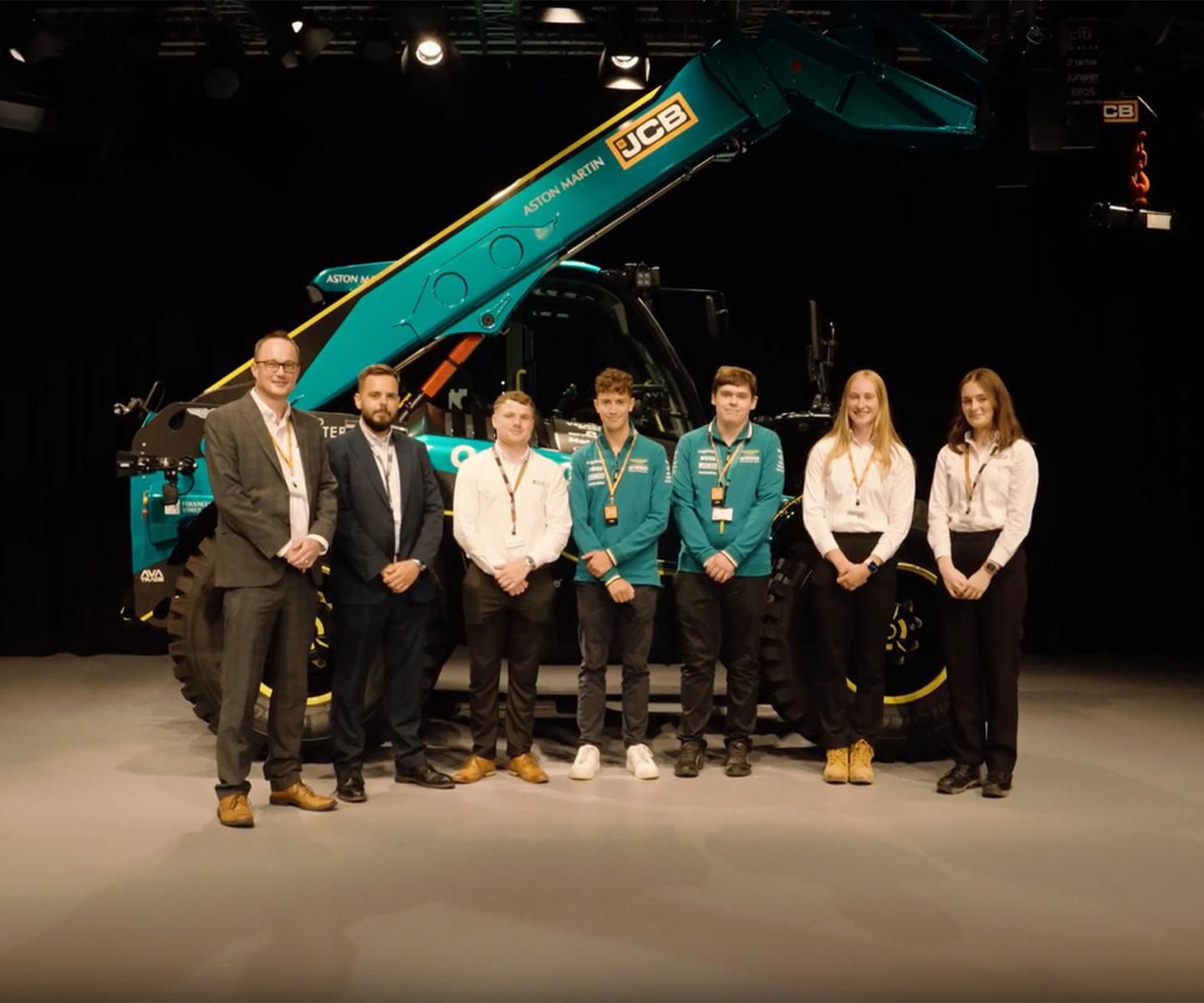 Trading places: Aston Martin Aramco and JCB apprentices take part in ...