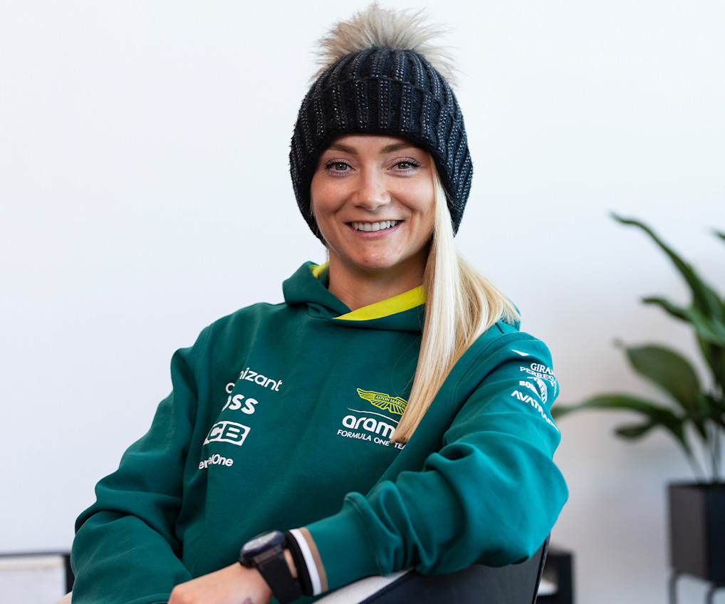 Jessica Hawkins - Aston Martin F1 Team