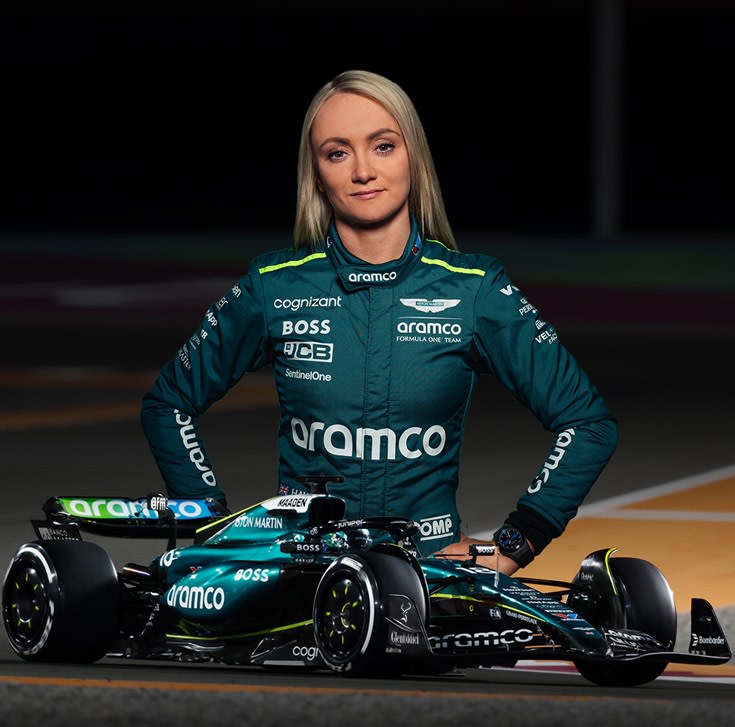 Jessica Hawkins: Driven – The Journey to Le Mans - Aston Martin F1 Team