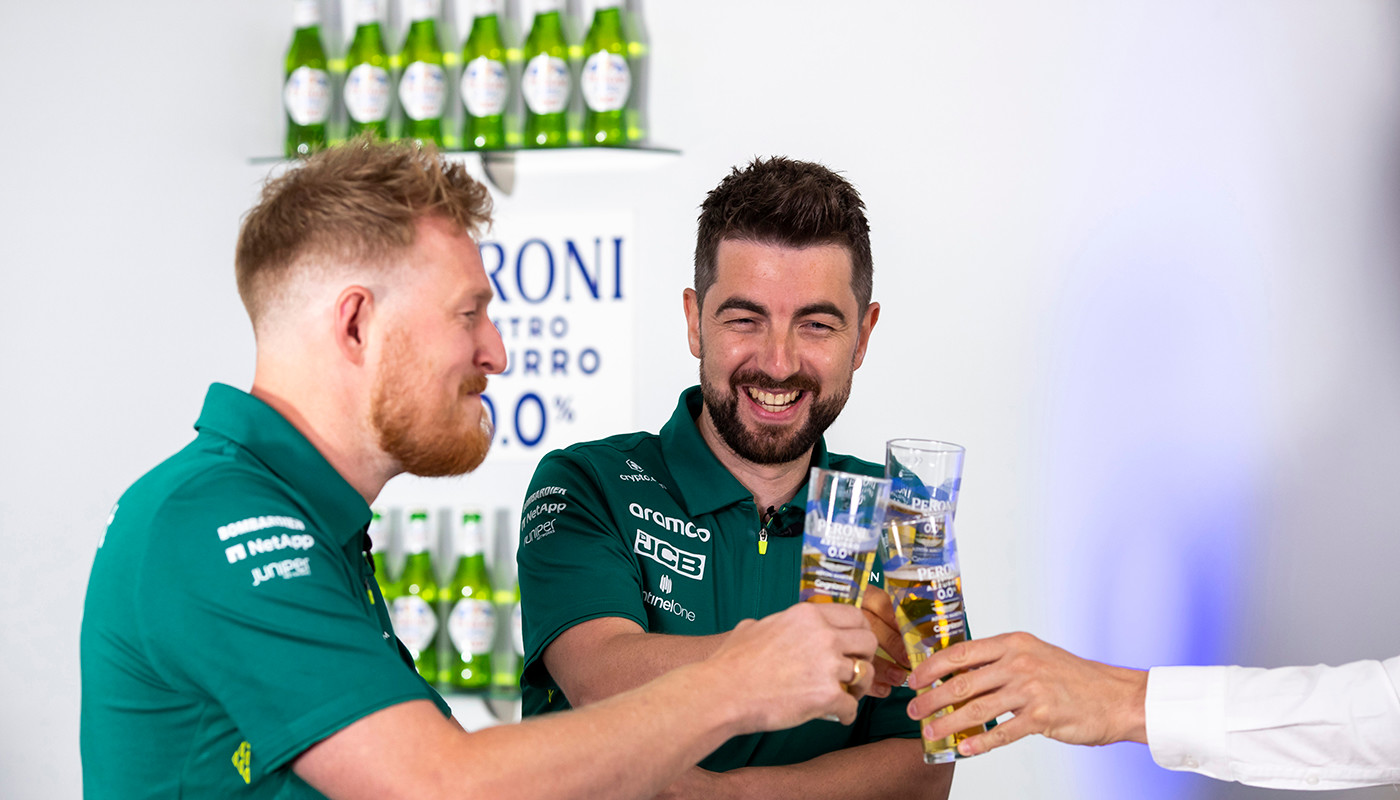 At The Bar With Scott and Mikey - Aston Martin F1 Team