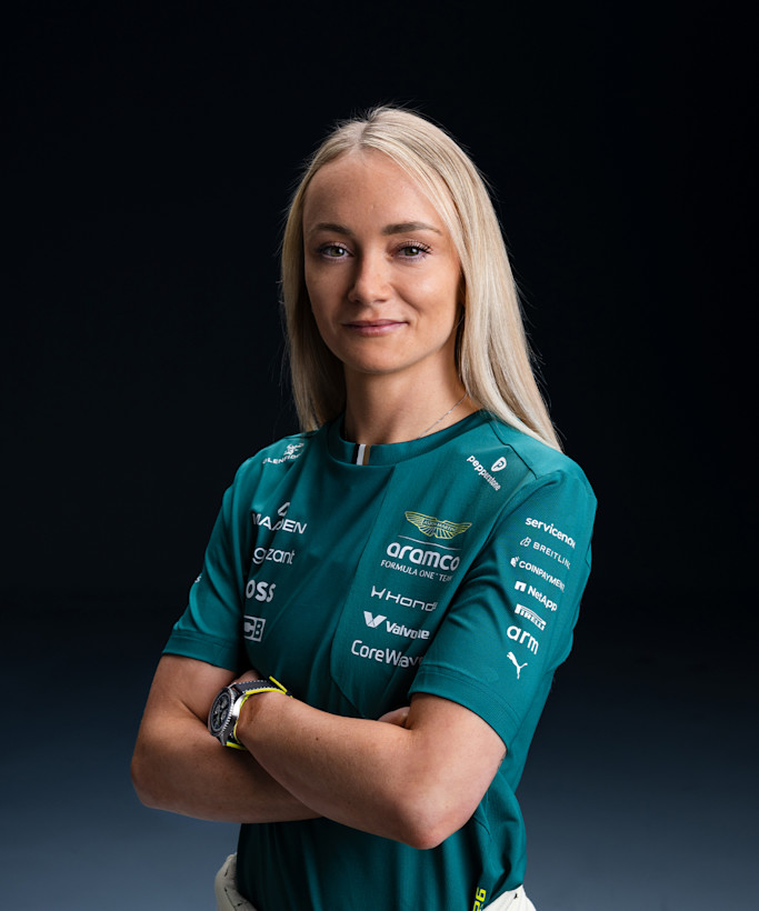 Jessica Hawkins - Aston Martin F1 Team