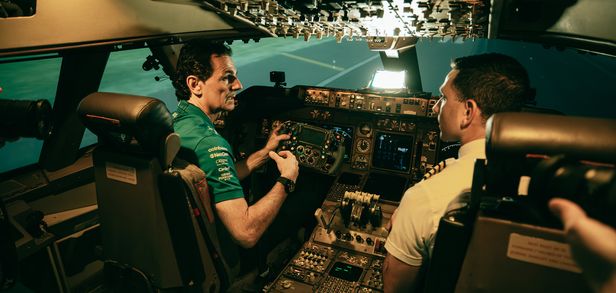 Atlas Air Worldwide takes to the skies with Pedro de la Rosa - Aston ...