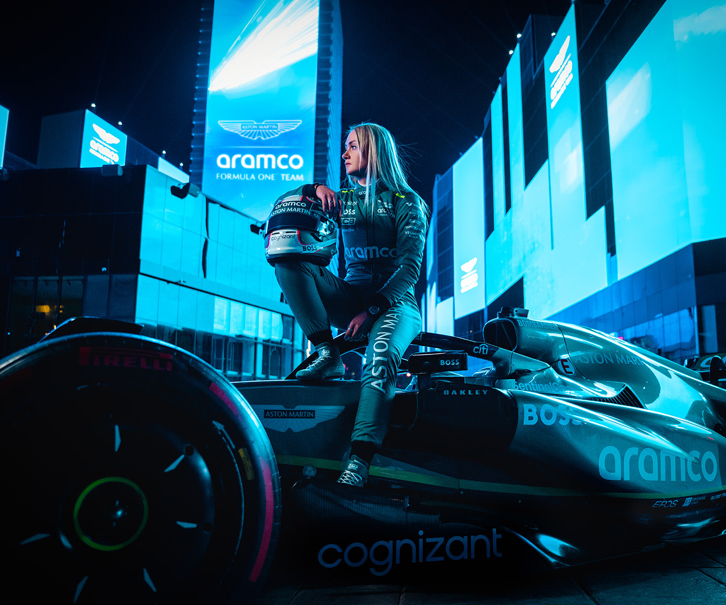 Aston Martin Aramco delivers first ever demo run in Saudi Arabia to ...